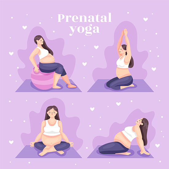 Yoga In Pregnancy Prenatal Yoga Poses For Every Trimester Planet Ayurveda